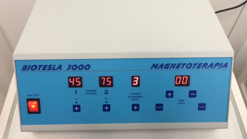 Tratamientos de fisioterapia y magnetoterapia